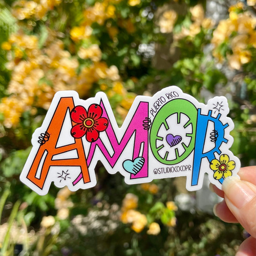 Amor Vinyl Art Sticker | cheriblackford