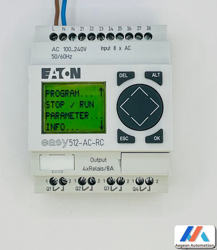 Eaton/Moeller EASY512-AC-RC, 274104 EASY512ACRC EASY 512-AC-RC | Aegean Automation