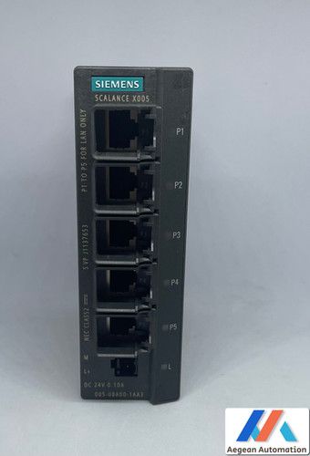 Siemens Simatic NET 6GK5005-0BA00-1AA3 / 6GK5 005-0BA00-1AA3 Scalance ...