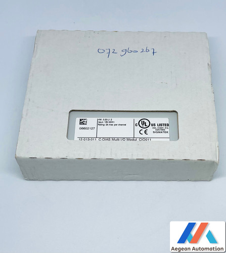 Sigmatek CIO011 12-013-011 C-DIAS Multi I/O Module CIO 011 NEW | Aegean ...