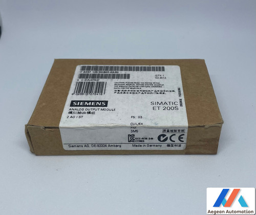 Siemens Simatic 6es7135 4gb01 0ab0 Analog Output Modul Et 200s 135