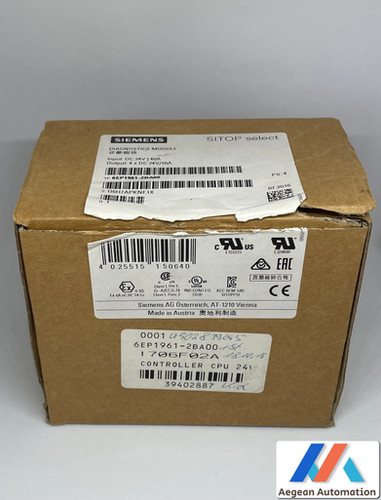 Siemens 6EP1961-2BA00 SITOP Diagnosemodul 6EP1 961-2BA00 Diagnostics ...