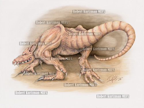 From Dusk Till Dawn: Rat concept design | Robert Kurtzman MUFX