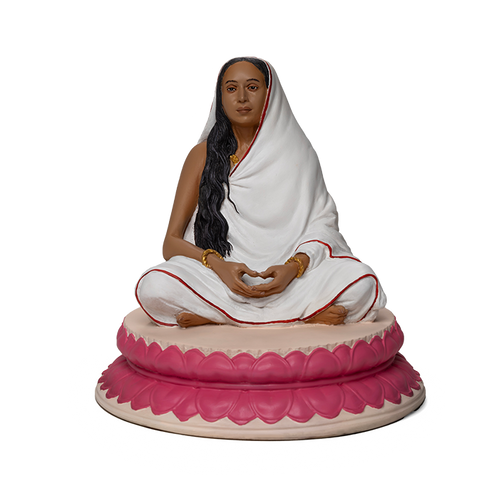 Sri Sharada Maa Realistic Colored Sculpture | MiniCreature