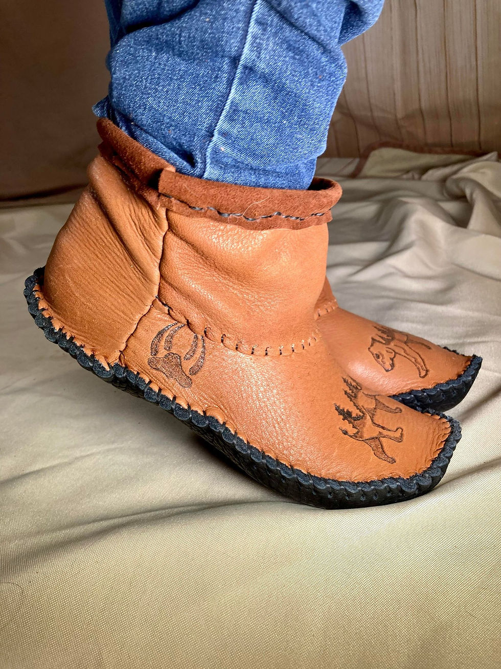Custom Made to Order Moccasins | faemoonwolfdesigns