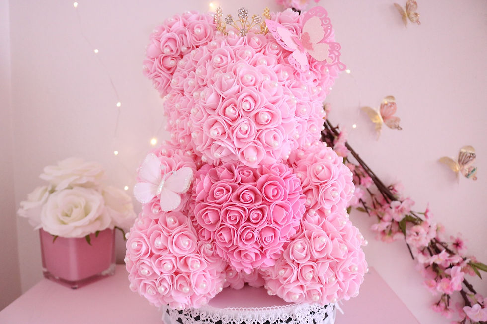 Rose Bears | Lovely Flowers by Vianey