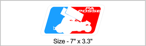 PA Posse MLB Sticker | Ryan Taylor Racing