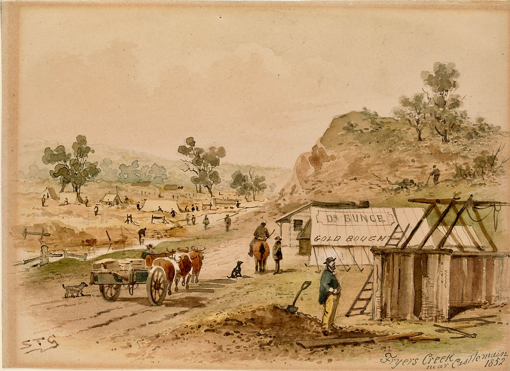 THE AUSTRALIAN GOLD RUSH