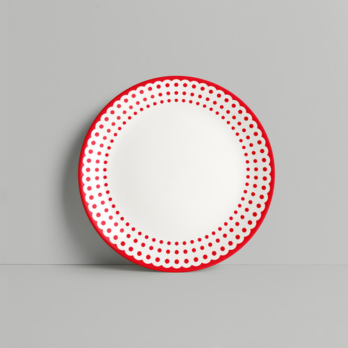 Red Dots Plate | ISUWA int