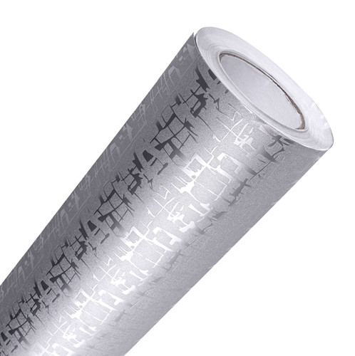 Vinyl Craquelado Plata 1.52m x 28m | Misitio