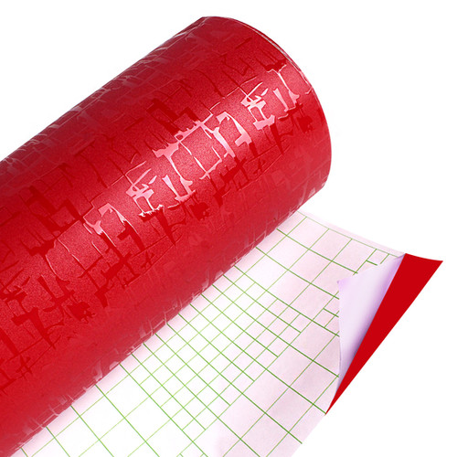 Vinyl Craquelado Rojo 1.52m x 28m | Misitio