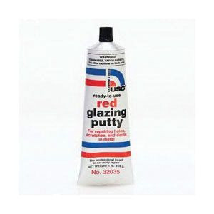 Red Glazing Putty, 1 lb Tube, Paste/Gel | Fine Finish Supply