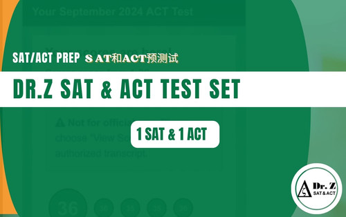 Dr. Z SAT & ACT Test Set G9 - G12 | CollegeNinjaAI