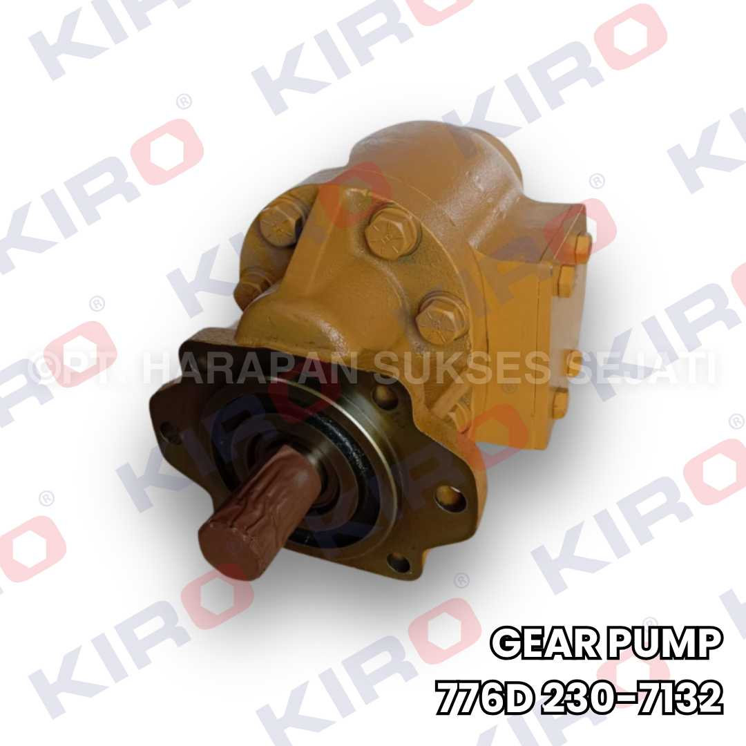 230-7132 Gear Pump for CAT 776D Dump Truck | Brand KIRO | Hydraulic ...