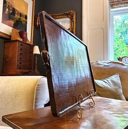 Rare Early Robert 'Mouseman' Thompson Rectangular Tea / Drinks Tray ...