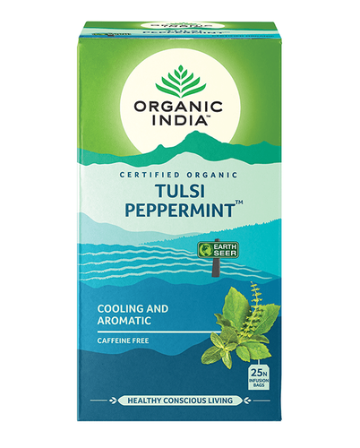 Organic India - Tulsi Peppermint Tea | Go Vita Berwick