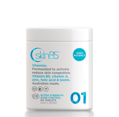 Skin B5 - Extra Strength Acne Control Vitamins | Go Vita Berwick