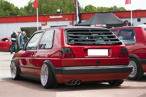 VW GOLF MK2 REAR LOUVER | Classique Autowerks