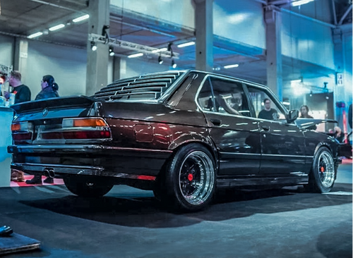 BMW E28 MOTORSPORT / DUCKTAIL STYLE REAR SPOILER REPLICA | classique ...