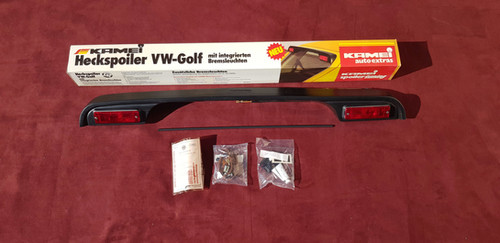 VW GOLF 1 KAMEI REAR SPOILER WITH BRAKE LIGHTS | Classique Autowerks