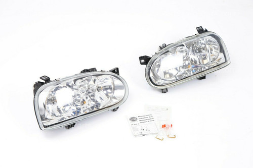 VW GOLF MK3 HEADLIGHT SET CHROME LOOK | Classique Autowerks