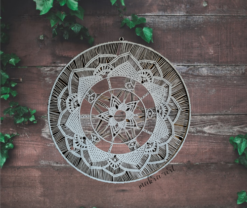Wand-Mandala | Makra-art