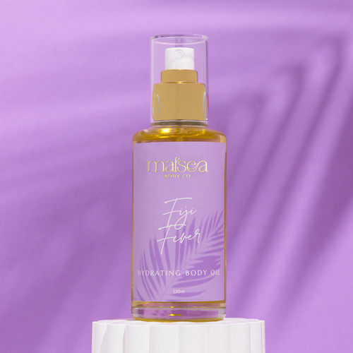 Fiji Fever Hydrating Vegan Body Oil NZ | Malsea Body Co