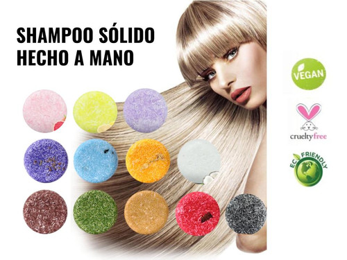 Shampoo Sólido Orgánico Hecho a Mano Varios Tipos 60g | Tu Ecoplaneta