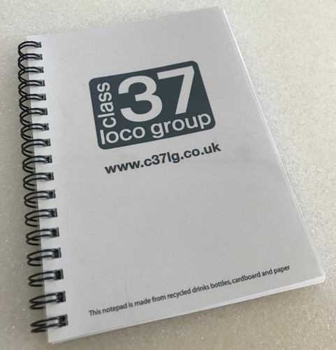 Blank C37LG 6"x4"notepad | The Class 37 LG