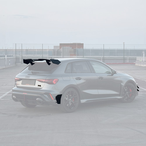 AUDI RS3 8Y AEROKIT BODYKIT (REAR WING, AEROBLADES, CANARDS) | MH Customs