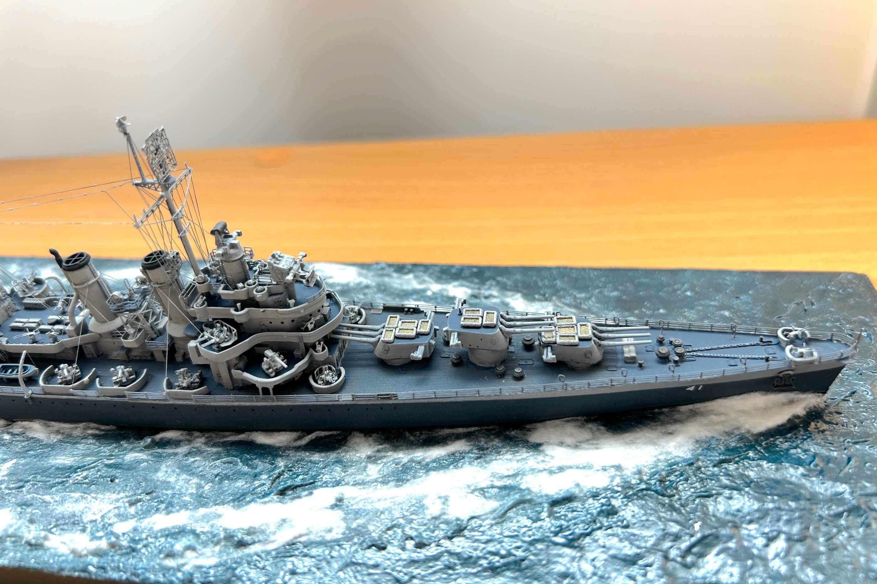 USS Philadelphia (CL-41), Brooklyn class cruiser - Ready for Inspection ...