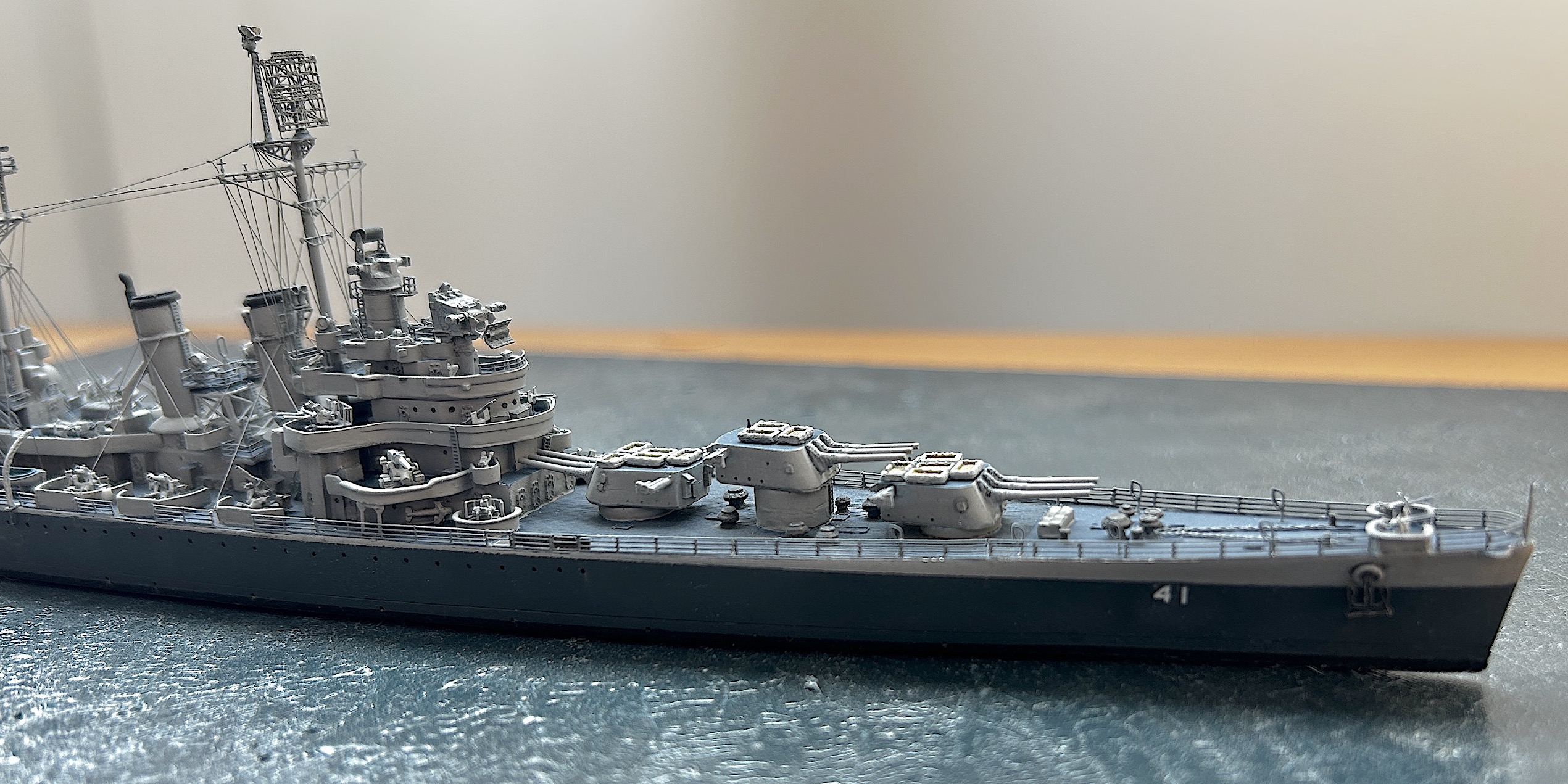 USS Philadelphia (CL-41), Brooklyn class cruiser - Ready for Inspection ...