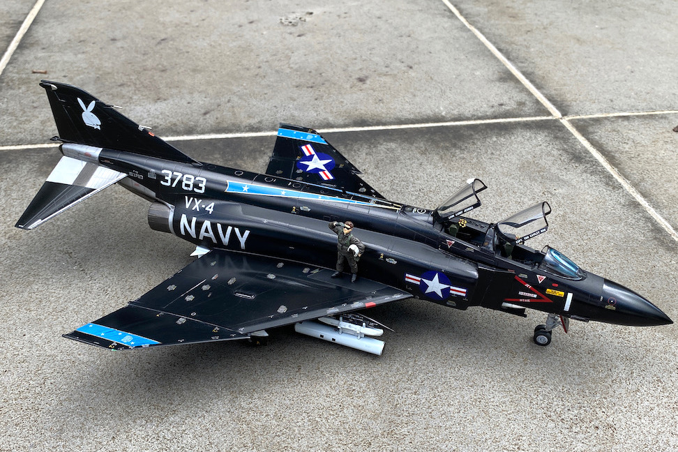 Academy 1/48 F-4J Phantom II (as "Vandy 1"/ "Black Bunny") - Ready for ...