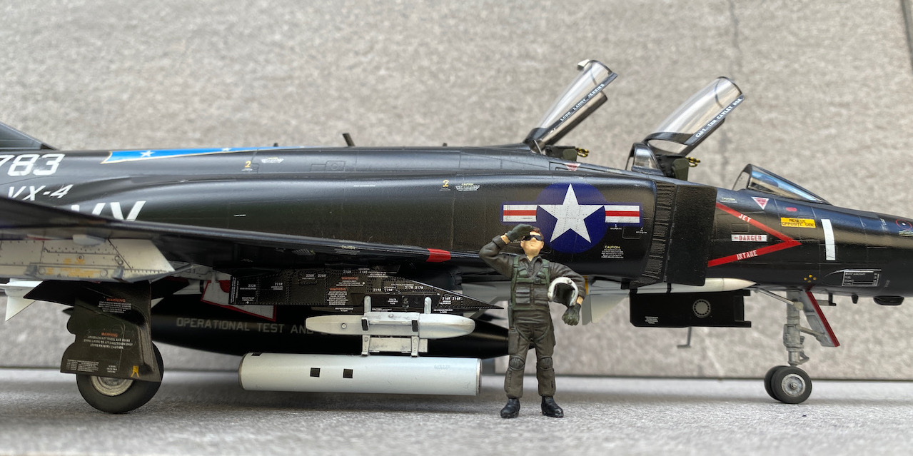 Academy 1/48 F-4J Phantom II (as "Vandy 1"/ "Black Bunny") - Ready for ...