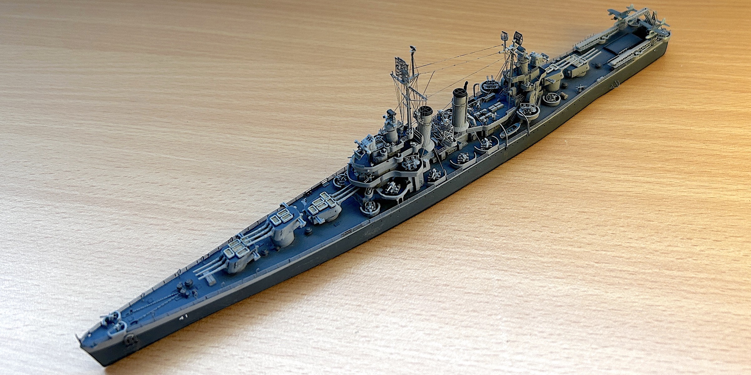 USS Philadelphia (CL-41), Brooklyn class cruiser - Ready for Inspection ...