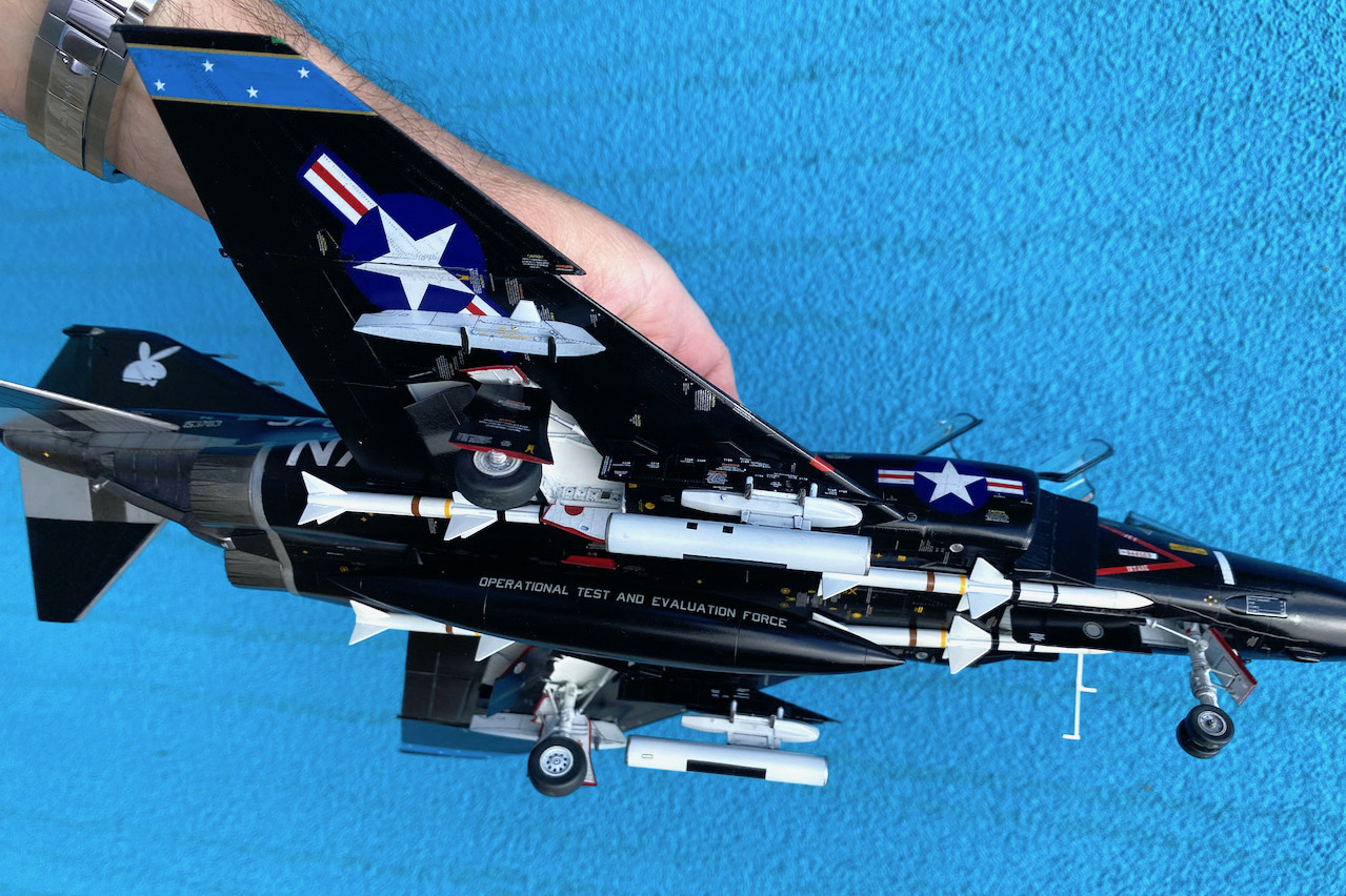Academy 1/48 F-4J Phantom II (as "Vandy 1"/ "Black Bunny") - Ready for ...