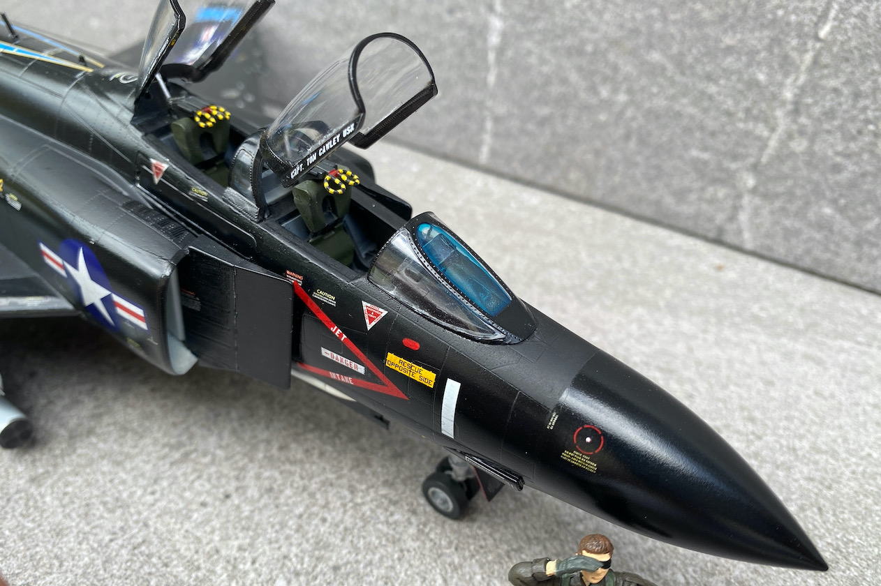 Academy 1/48 F-4J Phantom II (as "Vandy 1"/ "Black Bunny") - Ready for ...
