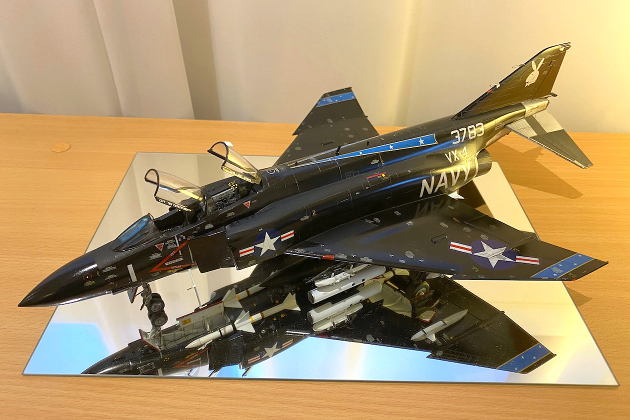 Academy 1/48 F-4J Phantom II (as "Vandy 1"/ "Black Bunny") - Ready for ...
