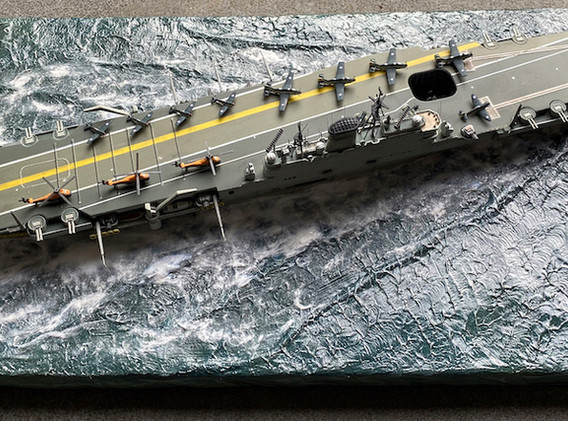 1/700 HMS Eagle R05 | Marcello Rosa's scale models out of the box