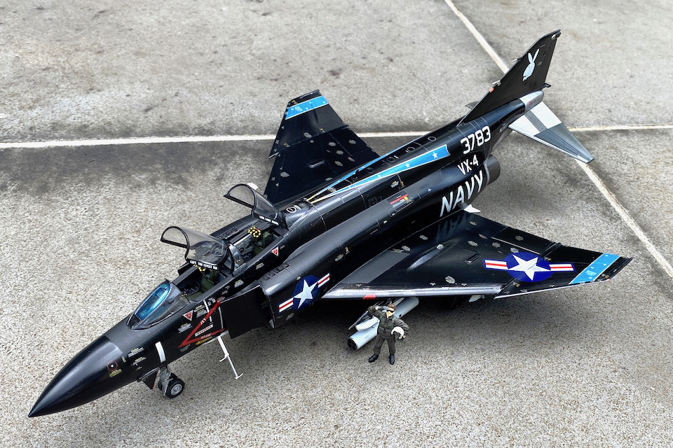 Academy 1/48 F-4J Phantom II (as "Vandy 1"/ "Black Bunny") - Ready for ...