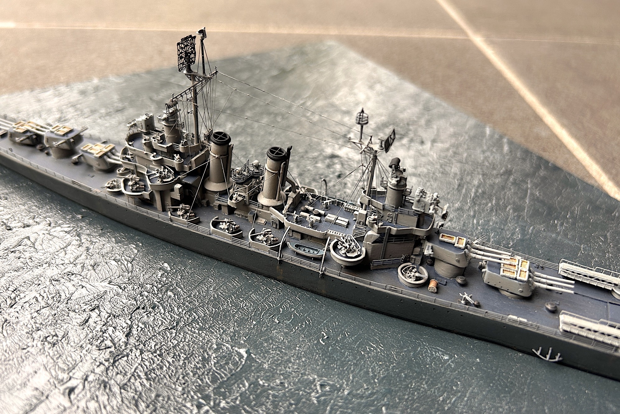 USS Philadelphia (CL-41), Brooklyn class cruiser - Ready for Inspection ...