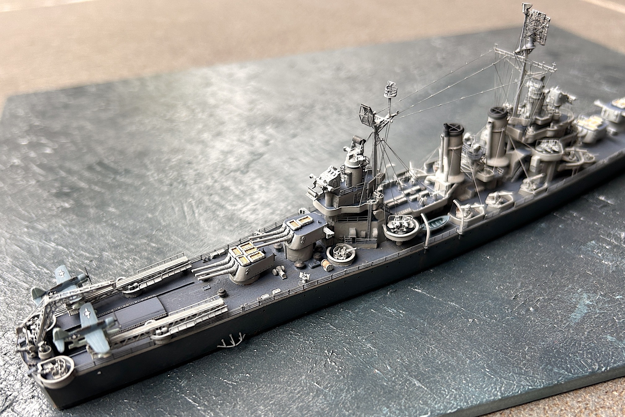 USS Philadelphia (CL-41), Brooklyn class cruiser - Ready for Inspection ...