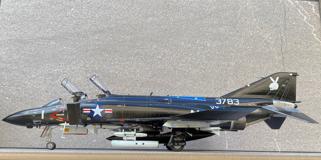 Academy 1/48 F-4J Phantom II (as "Vandy 1"/ "Black Bunny") - Ready for ...