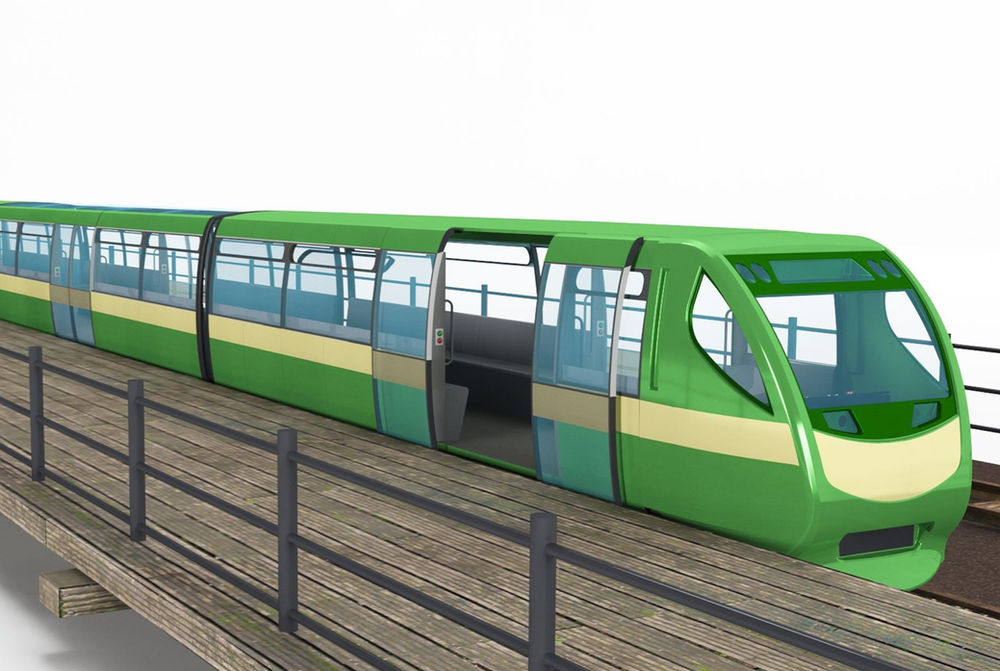Designs revealed for the new Southend Pier trains