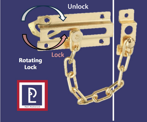 Paul's Positive Lock - Brass | Pauls Positive Lock