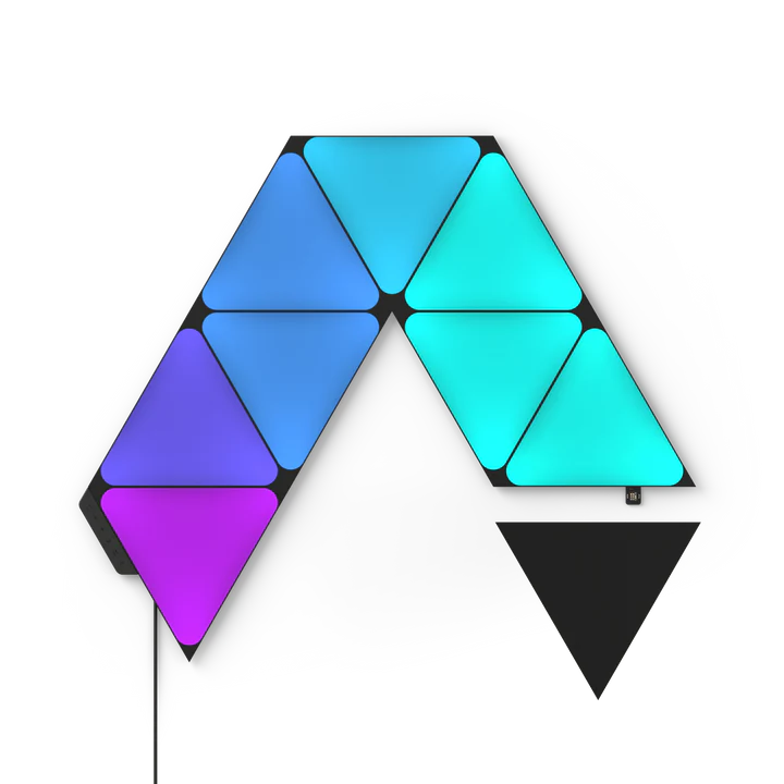Nanoleaf Limited Edition Ultra Black Triangles Smarter Kit (9PK ...