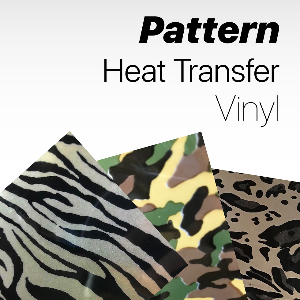 Pattern Heat Transfer Vinyl | Sprintec-Asia| 你的Cricut 香港實體店