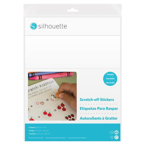 Scratch-off Sticker - Printable | Sprintec-Asia| 你的Cricut & Silhouette香港實體店