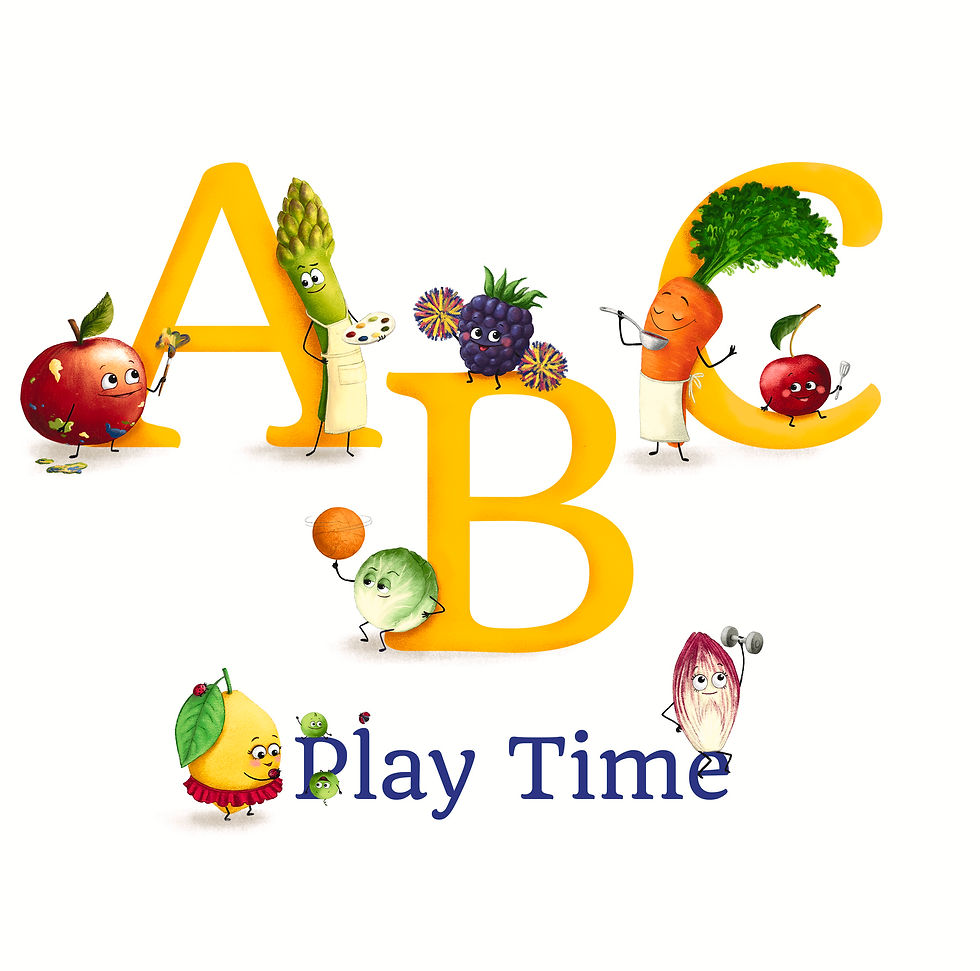 ABC Playtime Book | Nourished Dietitian