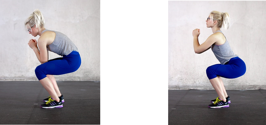 How to squat with the correct form by Megan Fryer